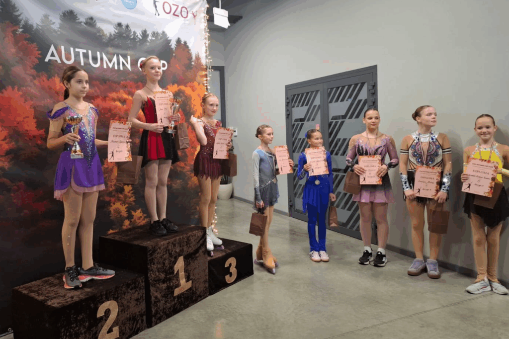 OZO AUTUMN CUP daiļslidošanas sacensības - Valmieras Sporta skola